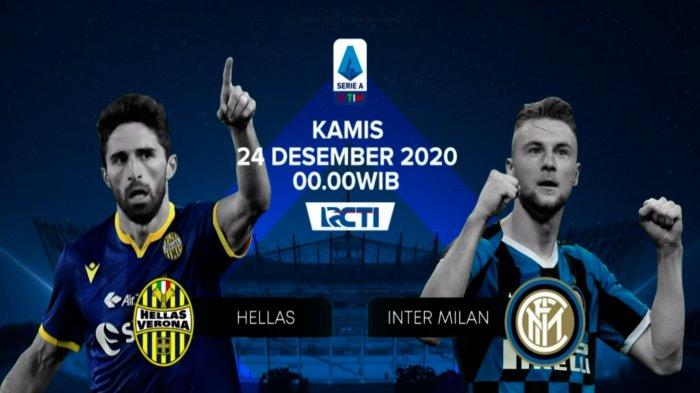 Jadwal & Link Verona vs Inter Milan Live RCTI +, Forsir Kekuatan Kejar AC Milan di Liga Italia ...