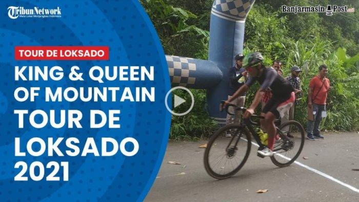 VIDEO Finish Terdepan, Pesepeda Asal Tanahbumbu King of Mountain Tour ...