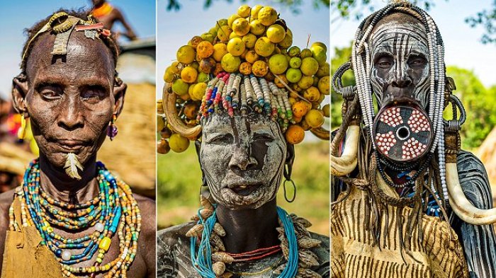 Cantik Bagi Perempuan di Ethiopia, Taruh Piring di Bibir Agar Tak Jadi ... Cantik Bagi Perempuan di Ethiopia, Taruh Piring di Bibir Agar Tak Jadi ...