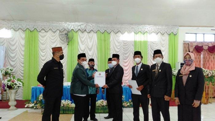 KPU Tanbu Resmi Tetapkan Zairullah Azhar - Muhammad Rusli sebagai Bupati dan Wakil Bupati ...