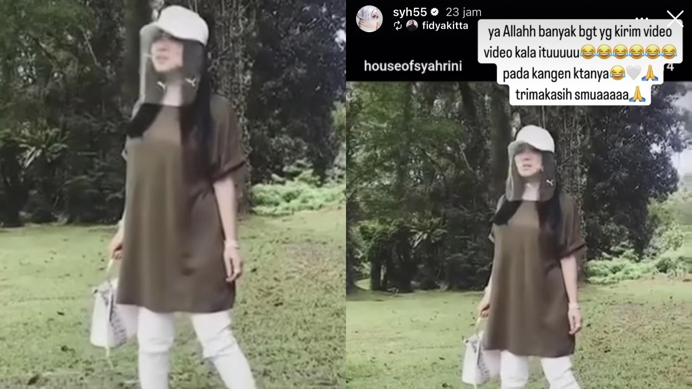 Video Lawas Syahrini Viral Lagi, Momen Istri Reino Barack Menangkap ...