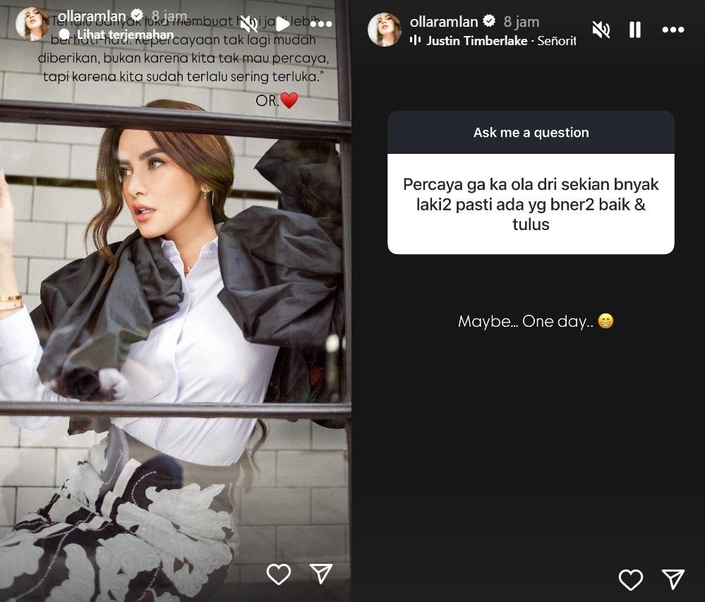 Bahas Soal Jodoh Usai Buka Hijab, Olla Ramlan Singgung Trauma ...