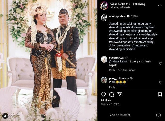 Mirip Ridwan Kamil? Penampakan Wajah Suami Lisa Mariana Terekam, Foto Pernikahan Beredar ...