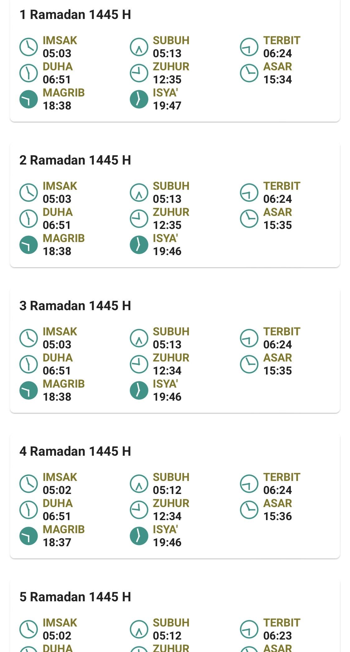 Jadwal Imsakiyah dan Buka Puasa Ramadhan 1445 H di Banjarmasin Kalsel ... Jadwal Imsakiyah dan Buka Puasa Ramadhan 1445 H di Banjarmasin Kalsel ...