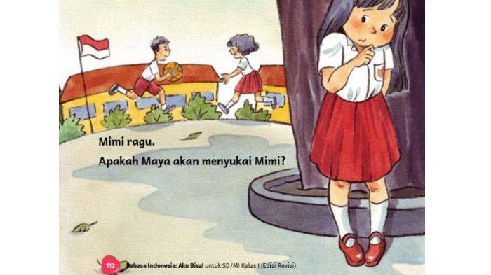 Kunci Jawaban Bahasa Indonesia Aku Bisa Kelas 1 Edisi Revisi, Mengapa Mimi Malu dengan Maya ...