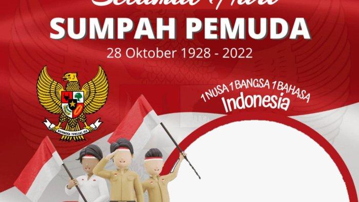 20 Twibbon Hari Sumpah Pemuda 2022, Desainnya Keren, Cocok Diunggah di Medsos - Tribunbanten.com