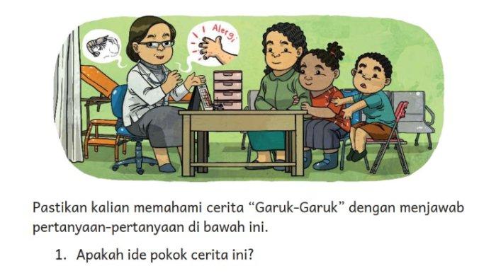 KUNCI JAWABAN Bahasa Indonesia Kelas 4 SD Halaman 185, 'Garuk-Garuk ...