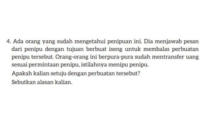 KUNCI JAWABAN Bahasa Indonesia Kelas 9 Halaman 112, Apakah Kalian ...