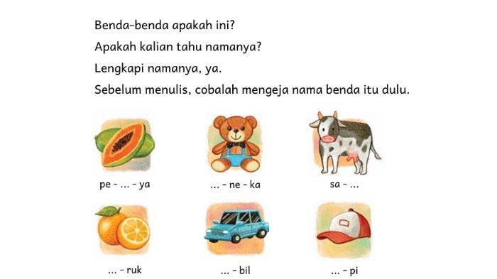 Kunci Jawaban Bahasa Indonesia Aku Bisa Kelas 1 Edisi Revisi: Benda ...
