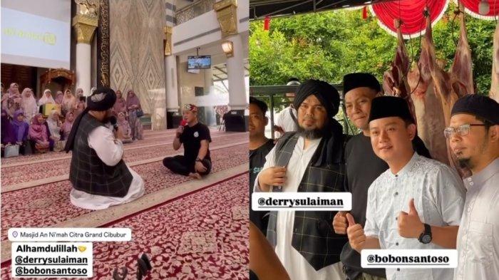 Ustaz Derry Dampingi Food Vloger Bobon Santoso Mualaf, Terungkap Momen ...