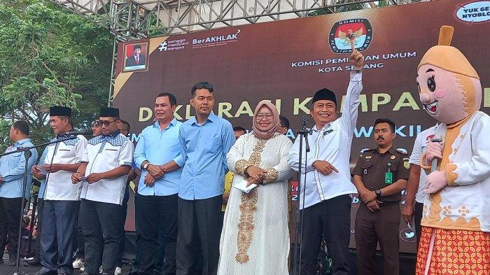 Ratu Ria Berkomitmen Jaga Kedamaian Selama Tahapan Pilkada Kota Serang 2024 - Tribunbanten.com