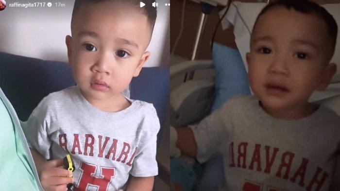 Rayyanza Jatuh Sakit hingga Dilarikan ke Rumah Sakit, Panas Badan 40 Derajat, Raffi Ahmad Minta ...
