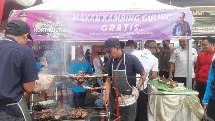 Festival Holtikultura 2022 di Banten, Bisa Makan Kambing Guling dan Durian Gratis - Tribunbanten.com