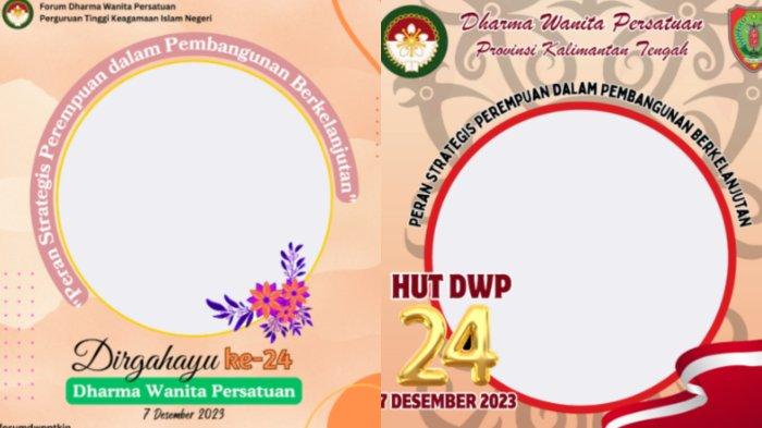 15 Link Twibbon HUT Dharma Wanita Persatuan 2023, Pasang dan Unggah di Medsos - Tribunbanten.com