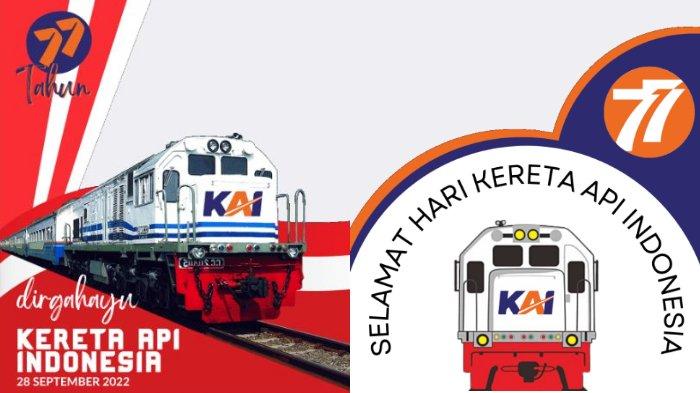 20 Link Twibbon Hari Kereta Api Nasional 28 September 2022, Cocok Dijadikan Foto Profil WA, IG ...