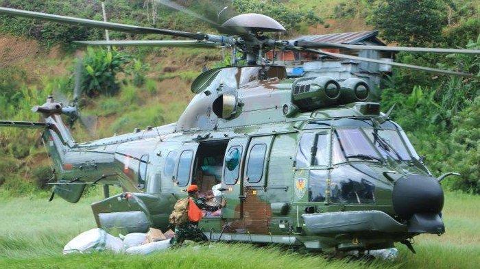 Buntut Helikopter Caracal TNI AU Ditembaki OPM di Mimika Papua Tengah, Dua Prajurit Terluka ...