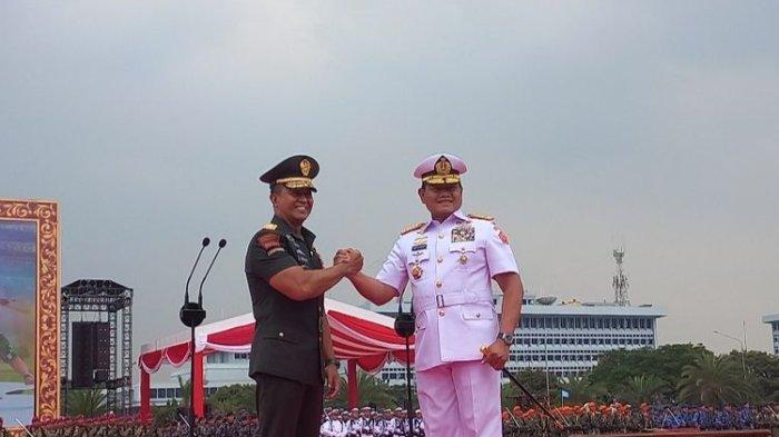 Laksamana Yudo Margono Resmi Jabat Panglima TNI, Jenderal Andika Purnatugas - Tribunbanten.com