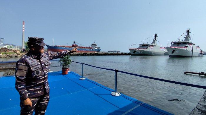 Lihat Lagi Momen KSAL Laksamana Muhammad Ali Launching 2 Kapal Perang di Serang Banten ...