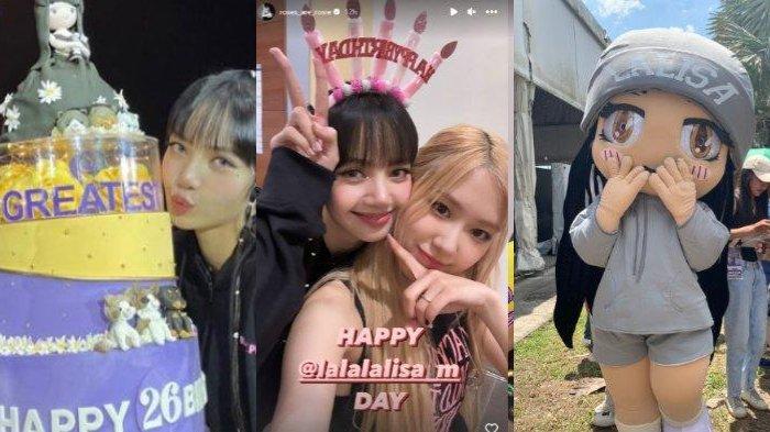 Lisa BLACKPINK Rayakan Ulang Tahun ke-26 dengan Blink Filipina saat ...