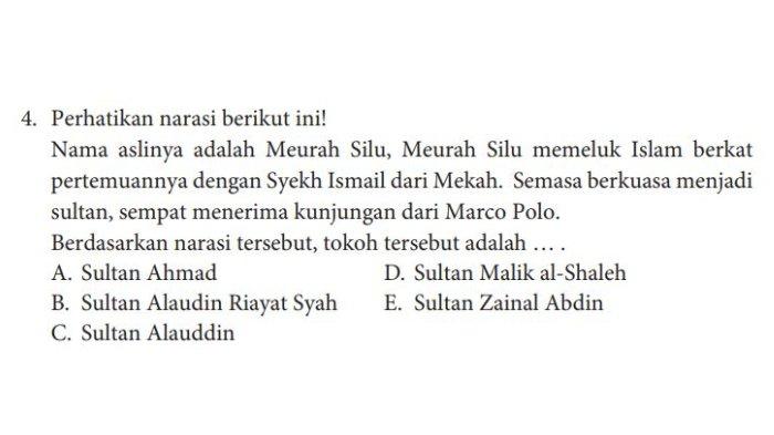 Meurah Silu atau Sultan Malik Al-Saleh, Pendiri dan Raja Pertama ...