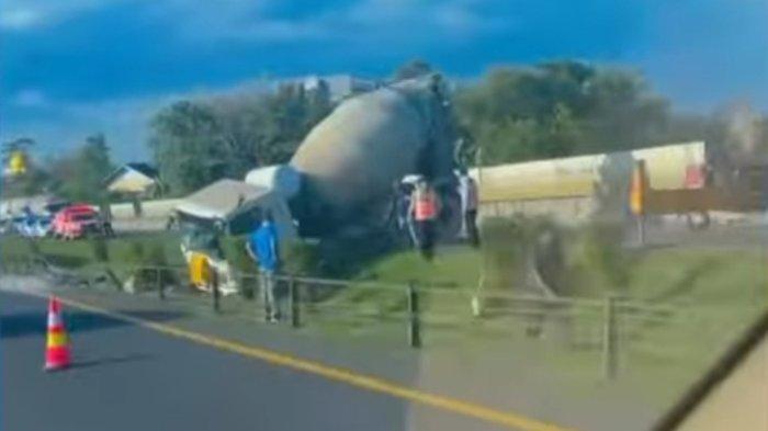 Berawal dari Supir Ngantuk, Truk Tronton Kecelakaan di Tol Tangerang-Merak, Lalu Timbulkan ...