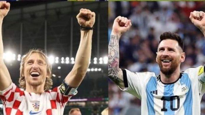 Lionel Messi vs Luka Modric di Semifinal, Sama-sama Kapten & Pernah ...