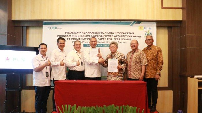 PLN UID Banten Akuisisi Captive Power PT Indah Kiat Pulp and Paper Tbk ...