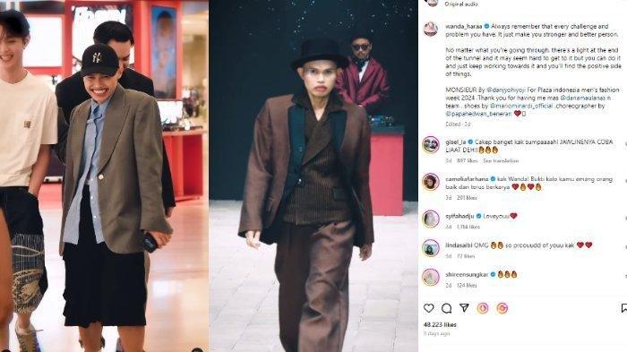 Wanda Hara Ubah Penampilan Jadi 'Gagah' usai Dihujat Pakai Cadar ...