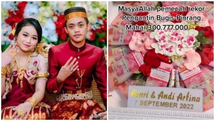 Viral Pernikahan Mewah Di Sulsel Uang Panai Rp 300 Juta Undang 5