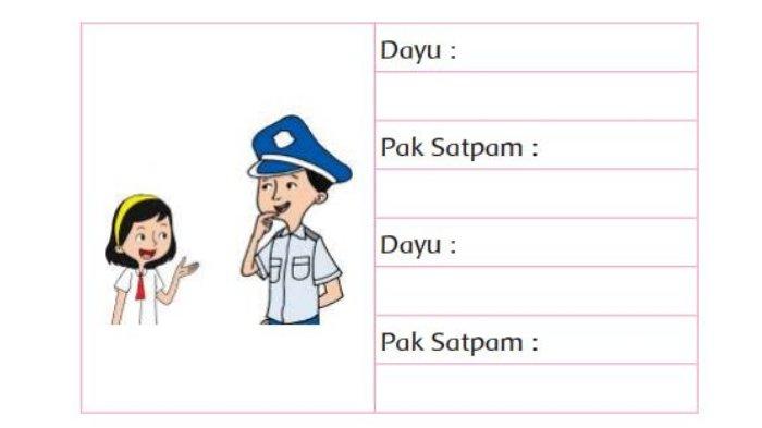 KUNCI JAWABAN Tema 7 Kelas 2 SD Halaman 203, Percakapan yang Memuat ...