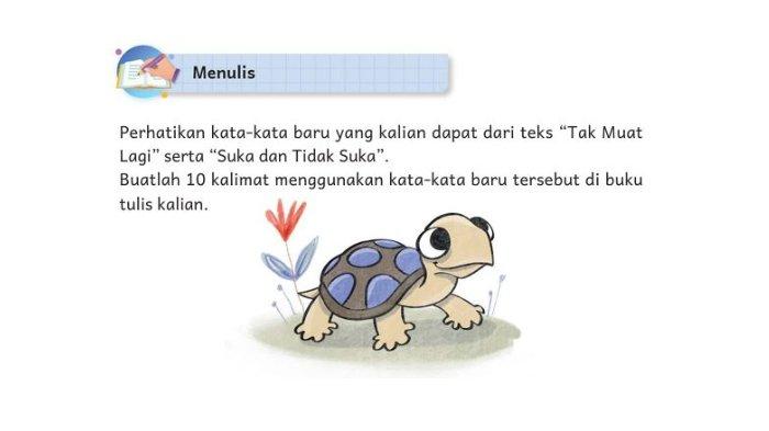 Kunci Jawaban Bahasa Indonesia Kelas 4 SD, Buatlah 10 Kalimat Menggunakan Kata-kata Baru ...
