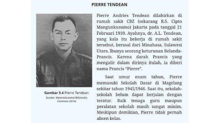 Kunci Jawaban Bahasa Indonesia Kelas 10, Pierre Tendean Dianggap sebagai Suatu Kisah yang ...