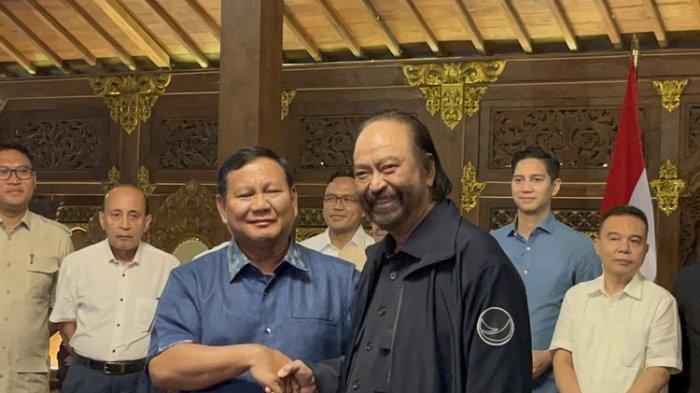 Capres 02 Temui Surya Paloh Siang Ini, Sahroni Isyaratkan NasDem Gabung ...