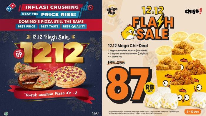 Jangan Lewatkan Promo 12.12: Ada Promo Domino's Pizza, Sushi Hiro, Chigo, hingga Kopi Kenangan ...