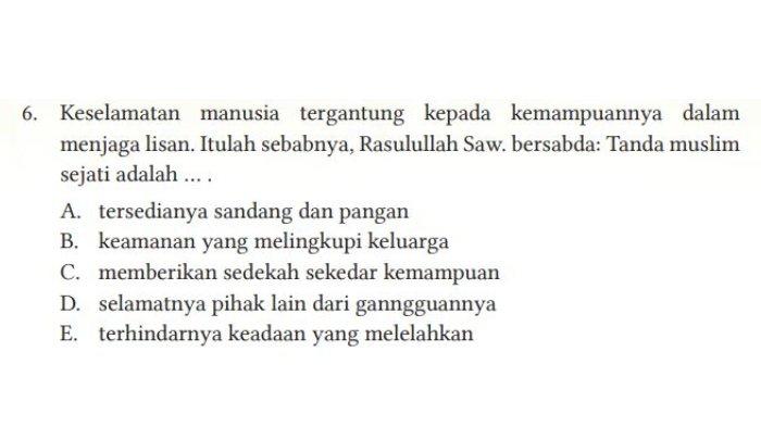 KUNCI JAWABAN PAI Kelas 11 Kurikulum Merdeka Halaman 61 Rasulullah Saw ...