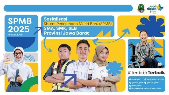 SPMB Jabar 2025: Jadwal Lengkap, Syarat, Jalur Masuk, dan Cara Daftar SMA-SMK Online ...