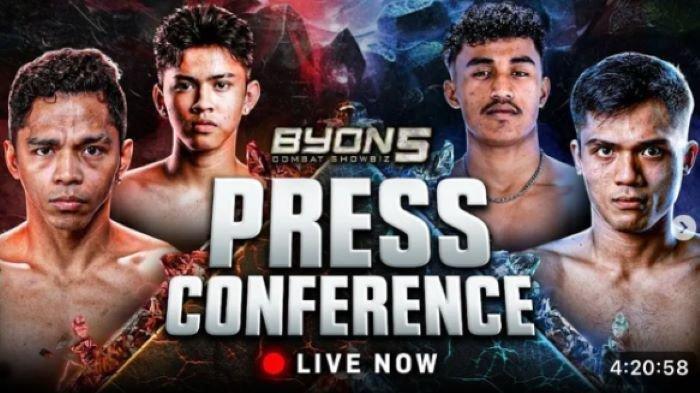 Jadwal dan Link Siaran Langsung Byon Combat 5! Duel Aziz Calim vs KKajhe, Andi Cobra vs Jaden ...