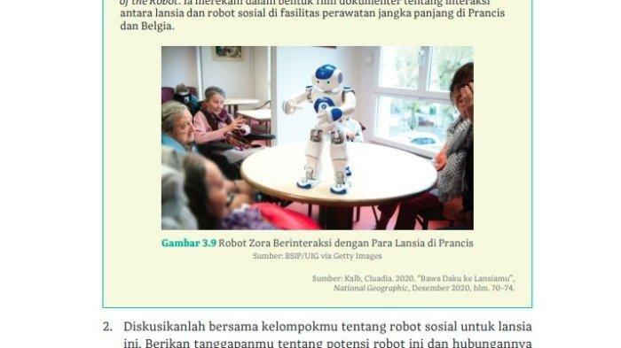 Kunci Jawaban Bahasa Indonesia Kelas 12 Halaman 90 91 Kurikulum Merdeka: Artikel Robot untuk ...