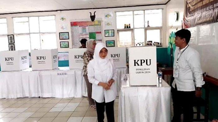 Ini Hasil Penghitungan Suara di TPS Tempat Dewi Setiani Adik Cawagub ...