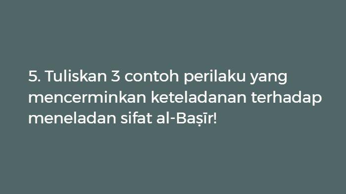 KUNCI JAWABAN PAI Kelas 7 Kurikulum Merdeka Halaman 48 Keteladanan ...