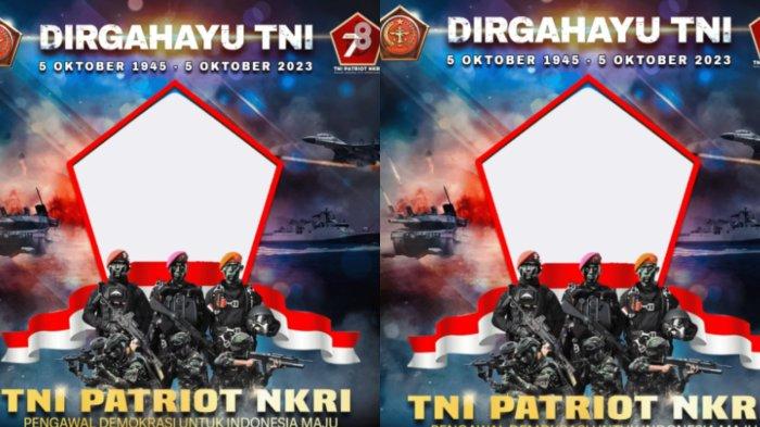40 Twiibon HUT TNI 2023 ke-78 Dengan Desain Keren, Pasang dan Unggah di ...