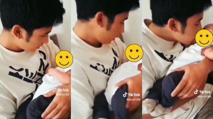 Siapa Sosok Bayi yang Digendong Alshad Ahmad? Sejumlah Warganet Menduga ...
