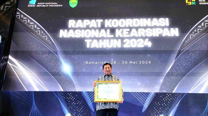 Pemkot Cilegon Raih Penghargaan Memuaskan dari Arsip Nasional Republik Indonesia - Tribunbanten.com