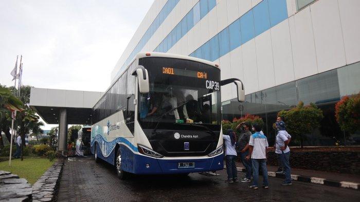 Chandra Asri Operasikan 2 Bus Listrik Antar-Jemput Karyawan Cilegon ...