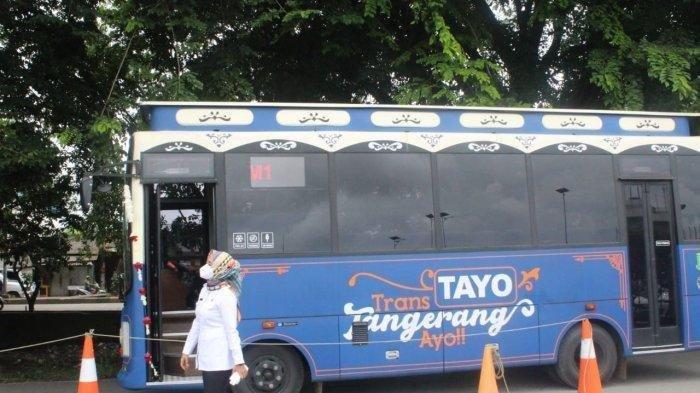 Angkot si Benteng dan Bus Tayo Tangerang: Berikut Jalur, Rute, dan Tarifnya - Halaman all ...