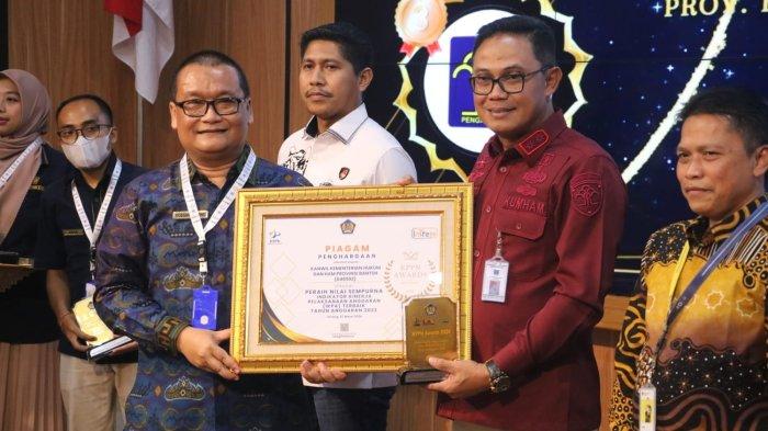 Luar Biasa! Satu Hari Kanwil Kemenkumham Banten Raih 2 Penghargaan Sekaligus dari KPPN ...