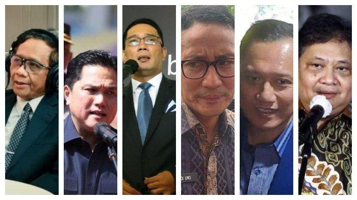 Kekayaan 6 Tokoh Potensial pada Bursa Cawapres Ganjar, Harta Sandiaga Uno Capai RP 10 Triliun ...