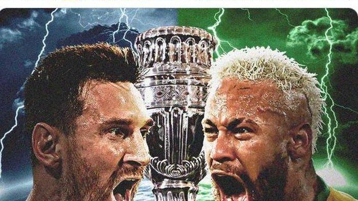 Live Streaming Brasil Vs Argentina Final Copa America 2021 Minggu Pagi ...
