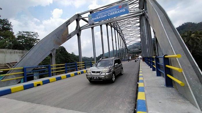 Jembatan Ciberang Selesai Dibangun, Gubernur WH: Bisa Bertahan hingga ...