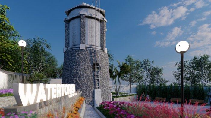 Watertoren Rangkasbitung, Destinasi Wisata Sejarah Ngehitz di Lebak ...